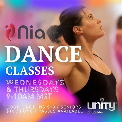 Nia Dance Fitness · Unity Of Boulder Spiritual Community