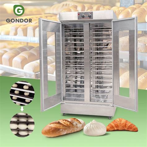 Electric 16 Tray Croissant Bread Dough Proofer Cabinet For Bakery