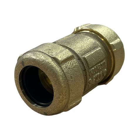 34 Short Brass Compression Coupling Lead Free Wal Rich Corporation