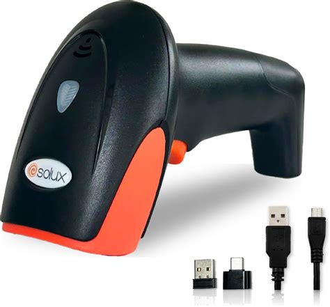 Solux 1d 2d Compact Barcode Scanner Barcode Scanner Wireless And Wired Qr Code