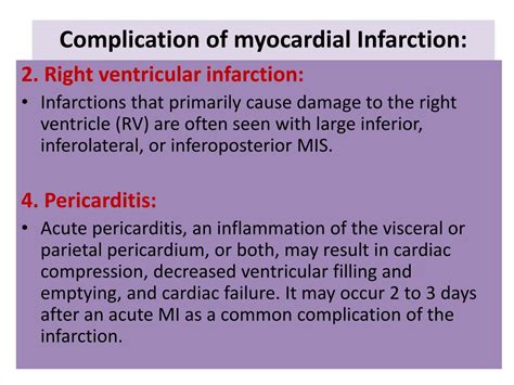 Ppt Myocardial Infarction Powerpoint Presentation Free Download Id