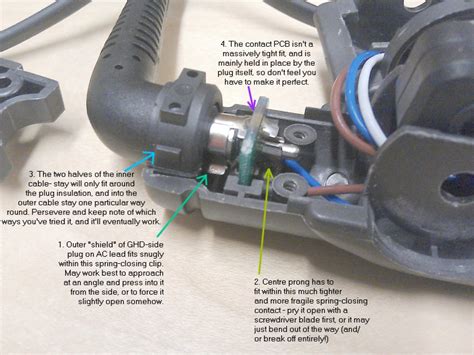 Ghd Repair How To Replace Ghd 31b Cable Alternative Instructions