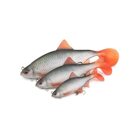 Soft Bait Fox Rage Replicant Ultra Realistic Roach Leurre De La Pêche