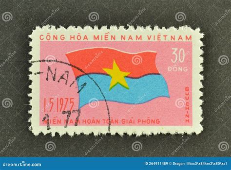 North Vietnam Flag Editorial Stock Image Image Of Historic 264911489