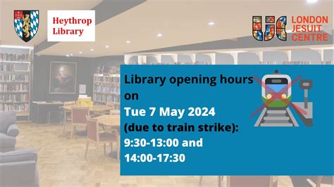 Heythrop Library On Linkedin Openinghours
