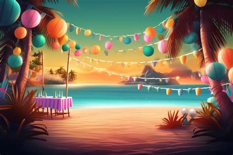 Coastal Party Scene Images Free Download On Freepik
