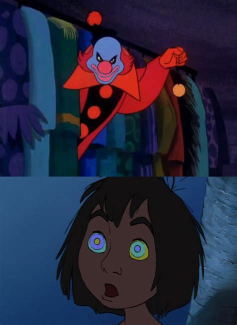 The Ghost Clown Hypnotizes Mowgli By Msoares12 On Deviantart