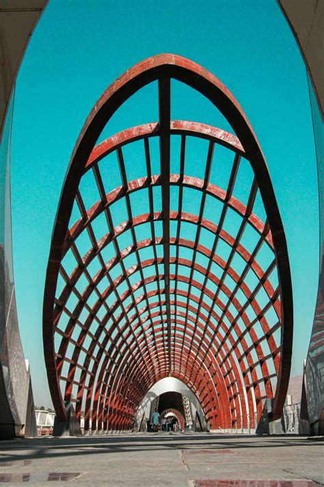 A Circular Structure With A Circular Opening Photo Free Tehran Image