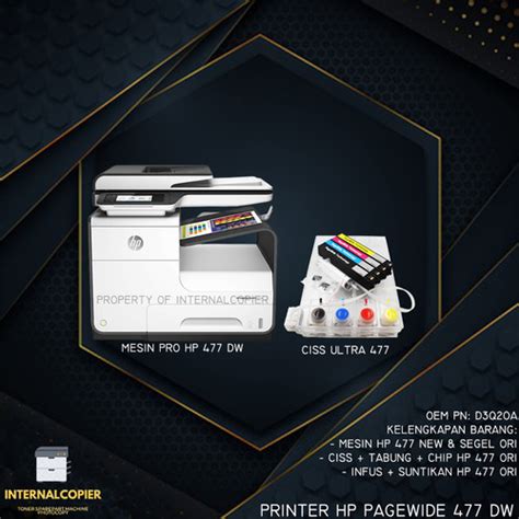 Jual Mesin Hp 477 Dw 477dw Pro Mfp Pagewide Ultra Colour Jakarta