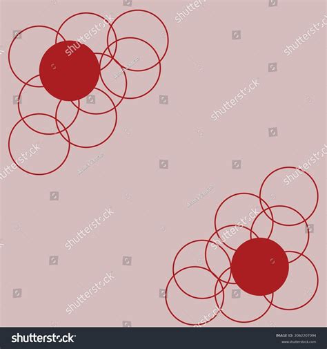 Multiple Circle Background Images Next Each Stock Vector Royalty Free Shutterstock