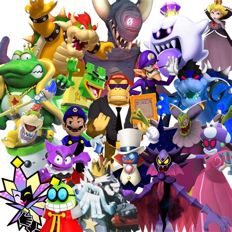 Every Super Mario And Smg4 Villains Over The Years By Noe3210 On Deviantart