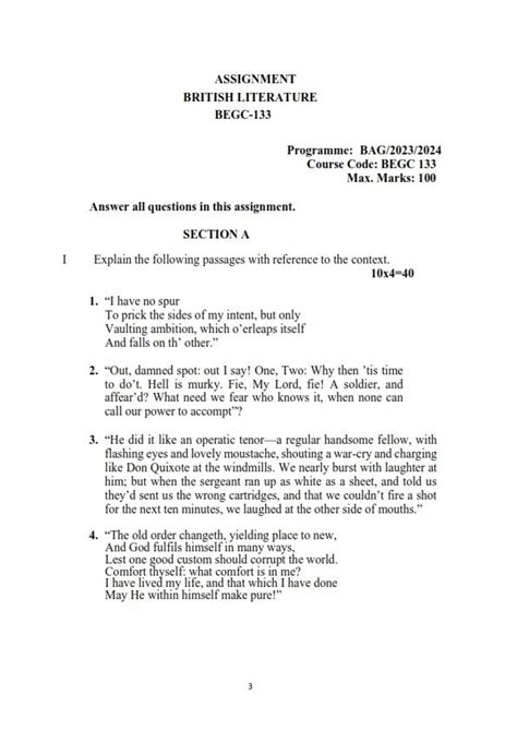 Ignou Begc 133 Solved Assignment 2023 24 English Medium Ignou Solved