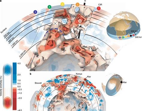 3d Rendering Of Slow P Velocity Anomalies In Model Rrox 19 A The Same