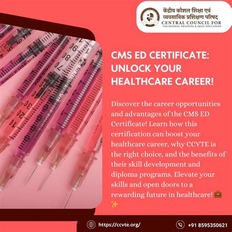 7 Advantages Of Earning A Cms Ed Certificate