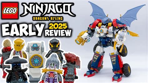 Zanes Ultra Combiner Mech Early 2025 Review Ninjago Dragons Rising