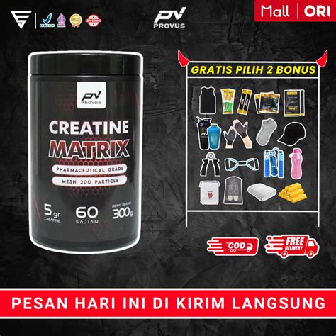 Jual Provus Creatine Matrix Creatine Monohydrate 24 Serving 120g