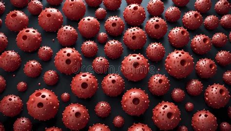 Texture And Background Of Abstract Trypophobia Pattern Stock