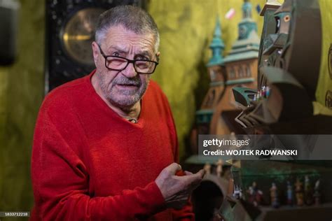 Andrzej Majewski Is Seen Posing In His Appartment In Krakow Poland
