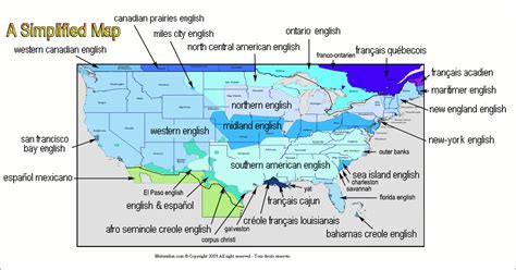 American English Dialect Map It Dont Be Like That Now — The