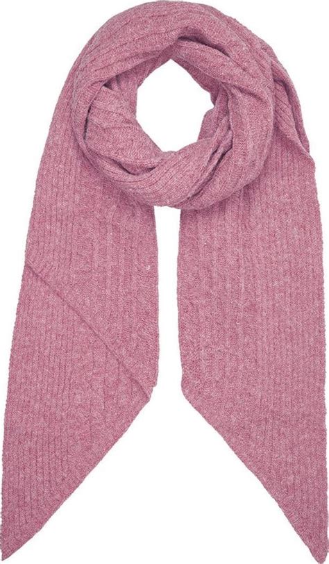 Sjaal Dames Gebreid Roze
