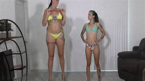 Vanessa And Mia Size Comparison S Alexis Clips4sale