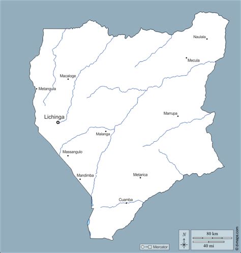 Mapa De Niassa