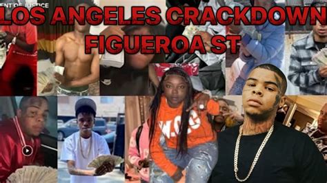 Crazy Los Angeles Gang Crackdownhoover Gang And Famous Blood Rapper