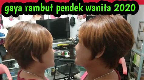 Potong Rambut Pixie Youtube
