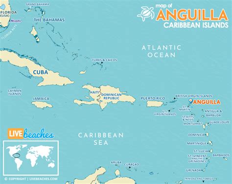Map Of Anguilla Plan A Trip To The Caribbean Today 🏖️