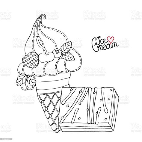 Detail Gambar Es Krim Mewarnai Koleksi Nomer 30