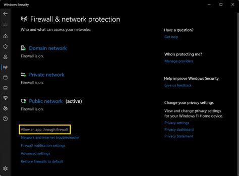 How To Allow Apps Using Firewall In Windows 11 Eehhg