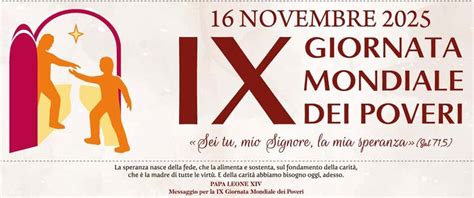 16 Novembre 2025 9ª Giornata Mondiale Dei Poveri Parrocchia San