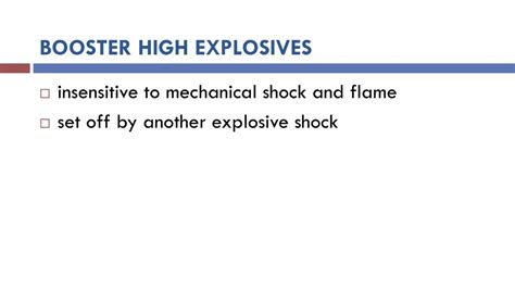 Ppt Lecture 11 Explosives And Propellants Powerpoint Presentation