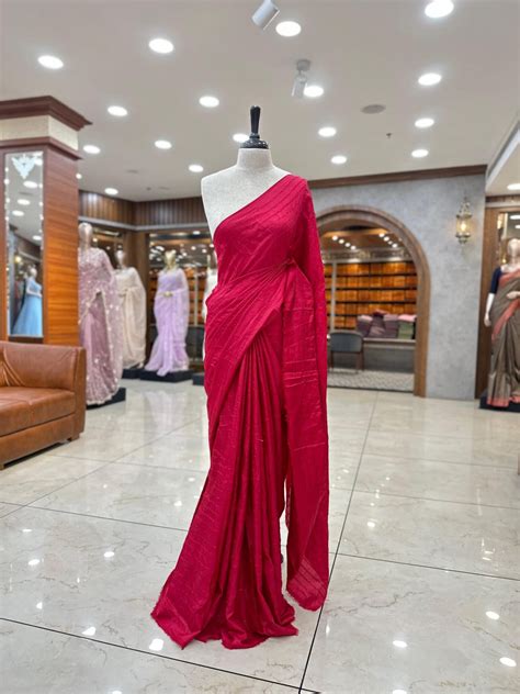 Vijithra Silk Fur Strips Saree M020 Maharani