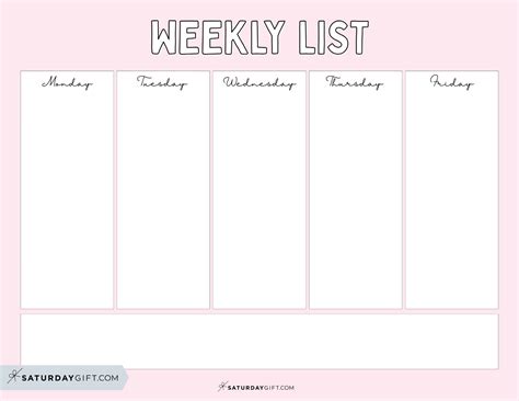 Free Printable Weekly Calendar Pdf Easy Plan Printables For Everyone