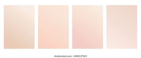 Nude Gradient Set Posters Gradation Warm Stock Vector Royalty Free 2400137323 Shutterstock