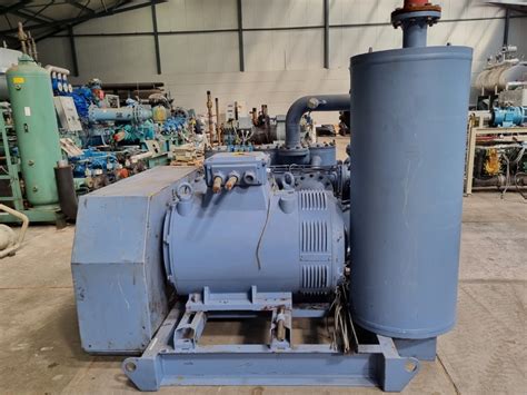 Used Grasso 912 Piston Compressor Unit On Nh3 Hos Bv