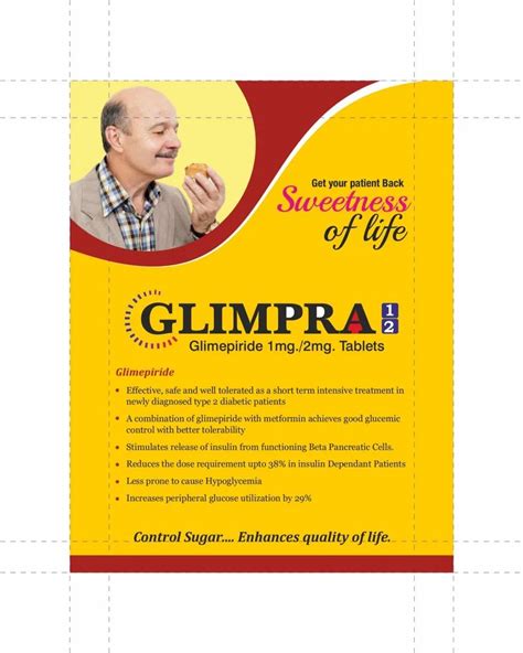 Glimepiride 1 Mg Tablets At ₹ 445box Budhanpur Panchkula Id 2851235616162