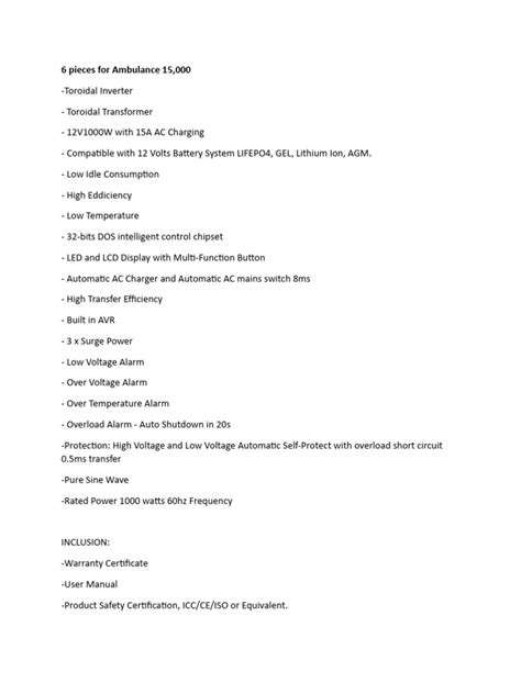 Additional Tools Ppmp Pdf Alternating Current Battery Charger