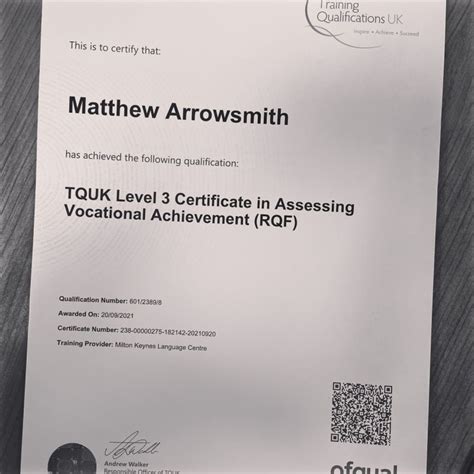 Proud Hardworkpaysoff Matthew Arrowsmith