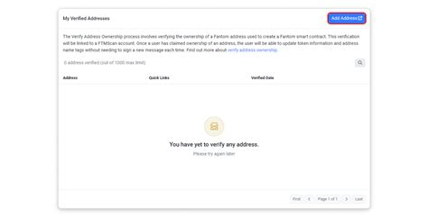 Cronoscan Information Center How To Verify Contract Address Ownership