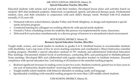 Cover Letter For Special Needs Assistant Special Education Assistant