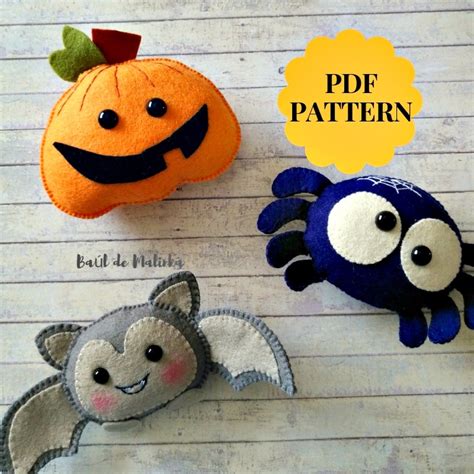 Felt Halloween Patterns