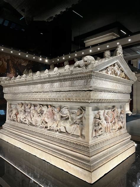 The Sarcophagus Of Alexander The Great Costruzione Storia