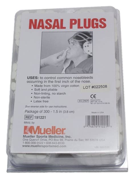 Medical Nose Plugs At Maggie Dunn Blog