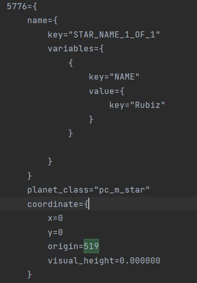 Save Game Formatting Rstellaris