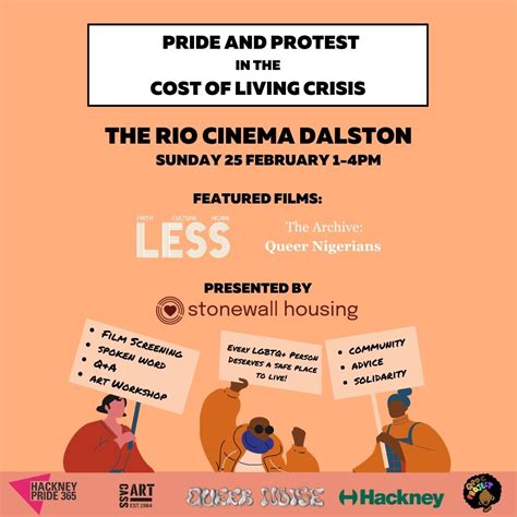 “pride And Protest In The Cost Of Living Crisis” Join Us At Our Next