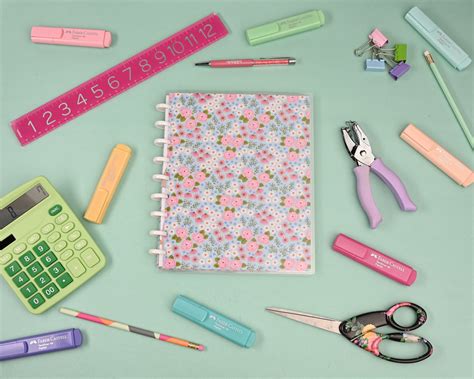 Floral Teacher Notebook Kellofaplan