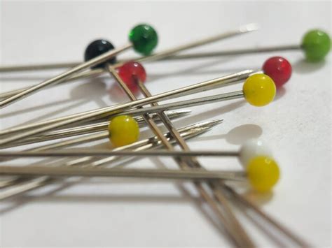 Premium Photo Pin Isolated Metal Pins White Needle Sewing Medical