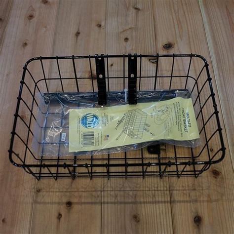 Waldウォルド137 Multi Fit Front Basket Black